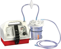 Gomco Optivac G180 AC/DC Portable Suction Machine | Angel Medical Supply