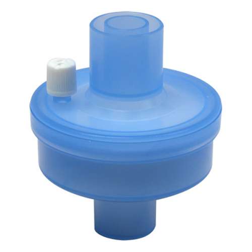 Bacterial/Viral-HME Foam Filter with Luer Lock Port | Angel Medical Supply