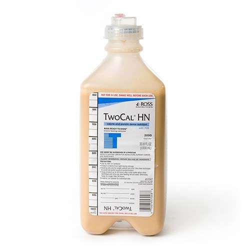 TwoCal HN with FOS, 1000 mL, Ready to Hang with Safety Screw Connector,